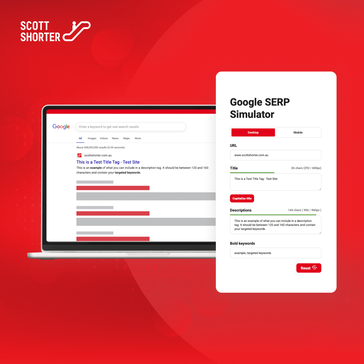 SERP Preview Tool - The Best SERP Simulator! - SEO SERP Checker